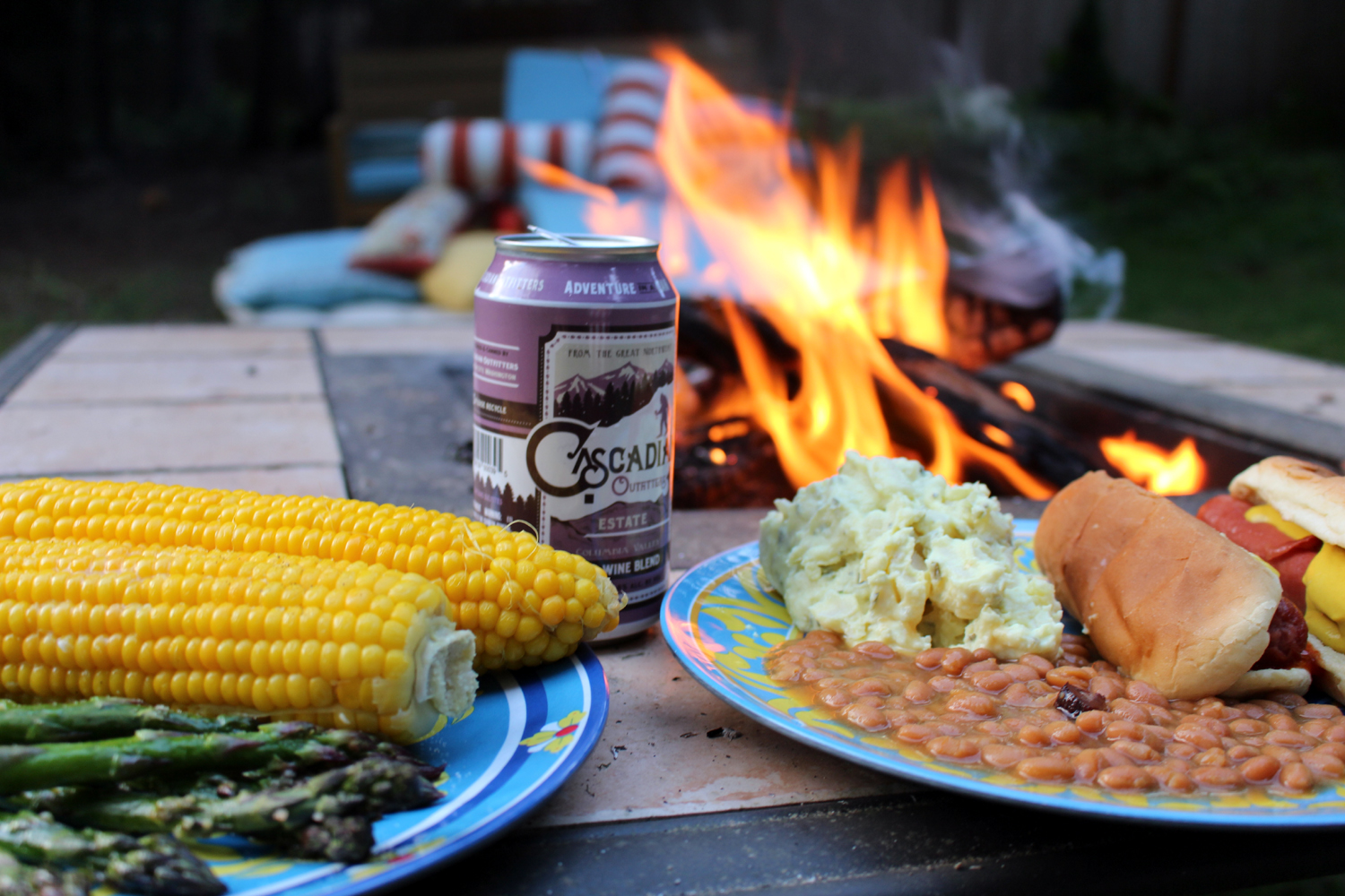 A Weekend Backyard Cookout with Cascadian Outfitters Wine - Pacific ...